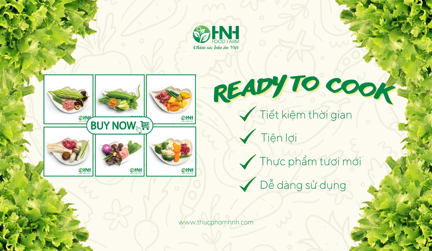 Thực phẩm ready to cook là gì? Mua ở đâu? - Thực phẩm HNH